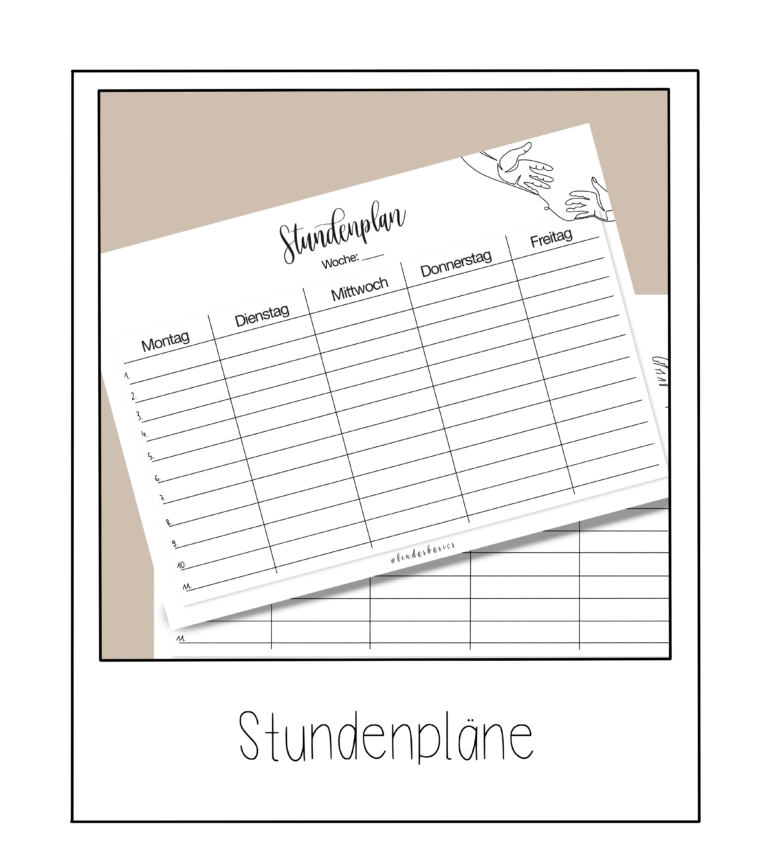 Printables Schule - Lindas Lernzettel