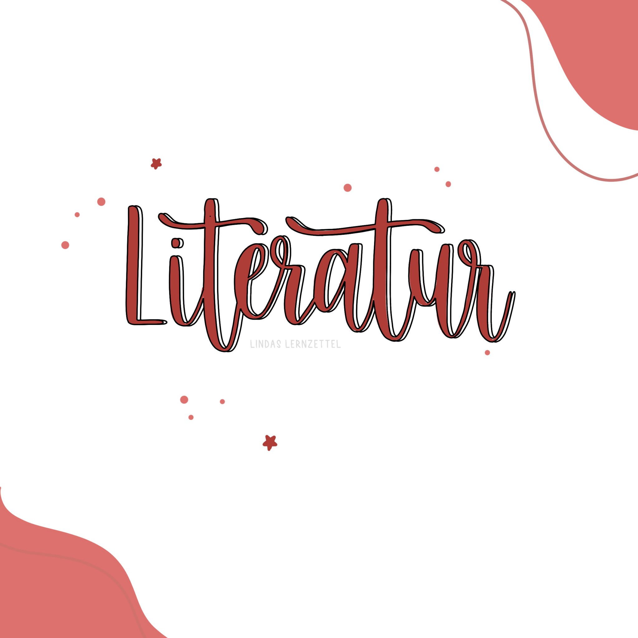 Deckblätter Design 3 - Lindas Lernzettel